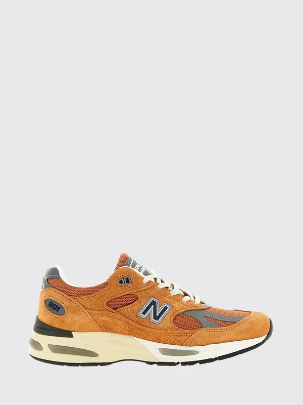 NEW BALANCE Multi Made Inv2 Suede And Mesh Sneakers - Orange