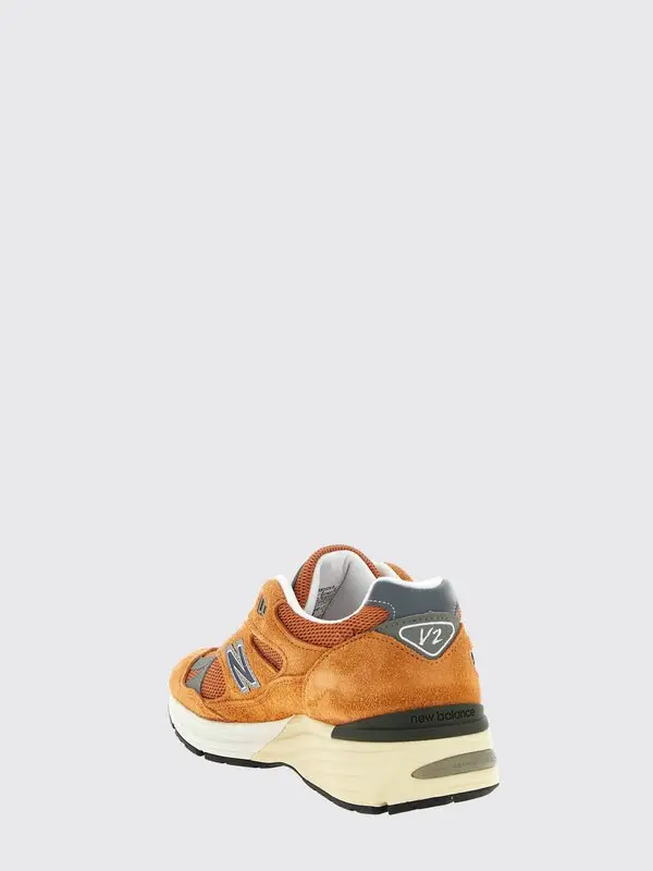 NEW BALANCE Multi Made Inv2 Suede And Mesh Sneakers - Orange