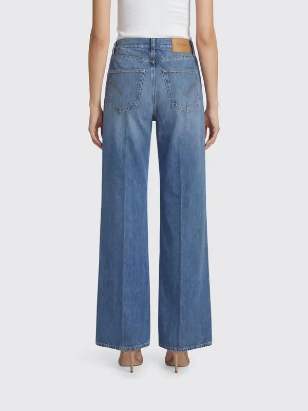 DONDUP Wide Leg Denim Jeans