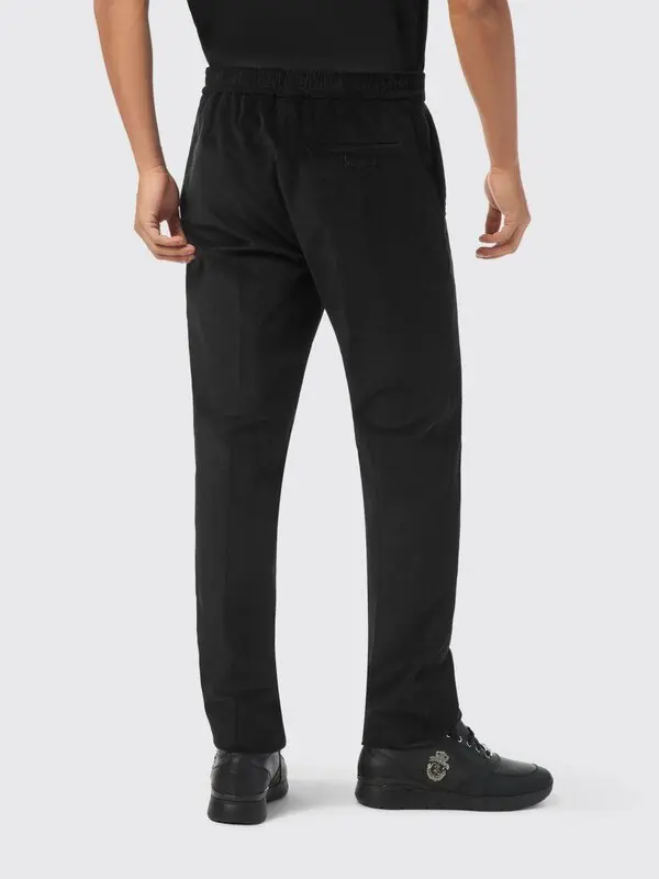 BILLIONAIRE Velvet Trousers - Black