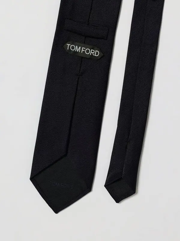 TOM FORD Classic Solid Tie In Pure Mulberry Silk