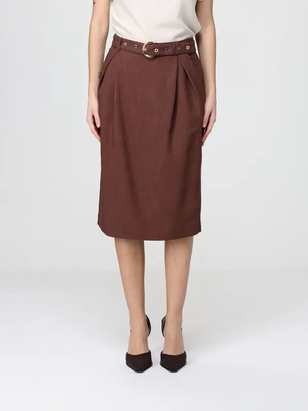 Pinko Skirt Colour - Brown