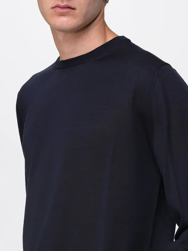 ROBERTO COLLINA Crew Neck Jumper - Blue