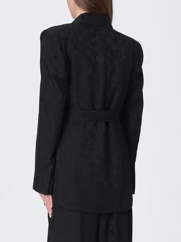 Pinko Tailored Blazer With Belt - Black