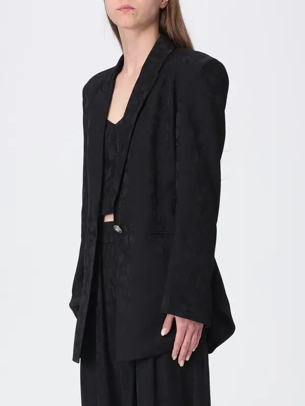 Pinko Tailored Blazer With Belt - Black