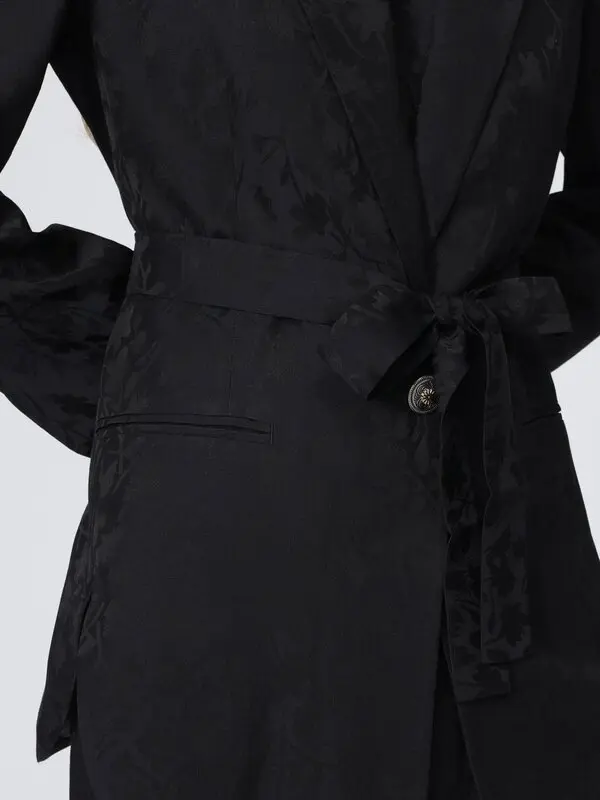 Pinko Tailored Blazer With Belt - Black