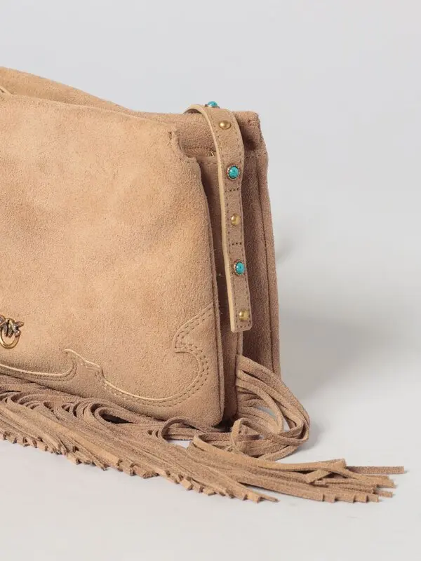Pinko Crossbody Bag Colour - Camel