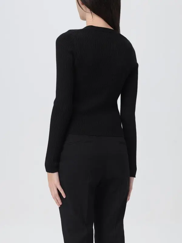 Pinko Ribbed Button-detailed Cardigan