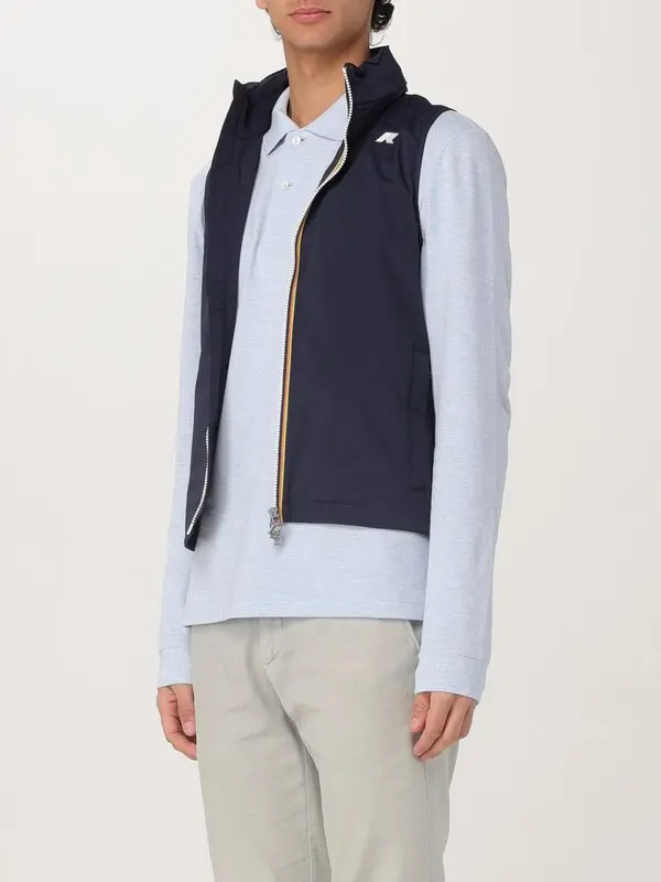 K-WAY Nylon Vest - Blue