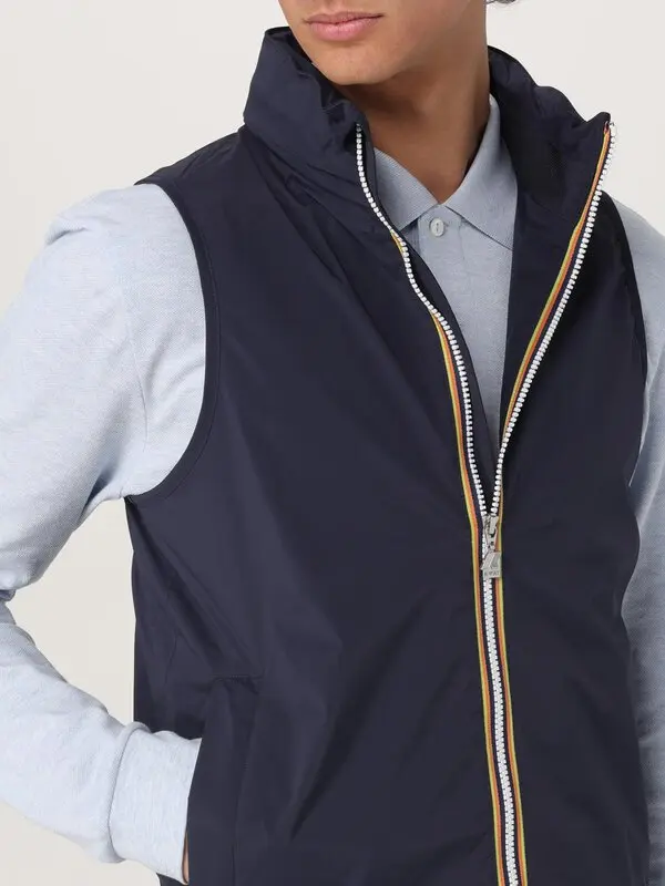 K-WAY Nylon Vest - Blue