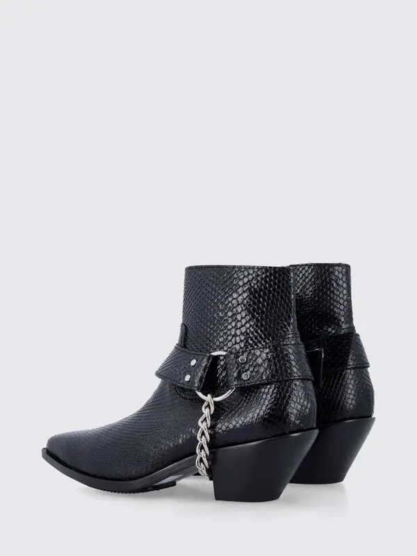 Junya Watanabe Leather Chain Detail Boots