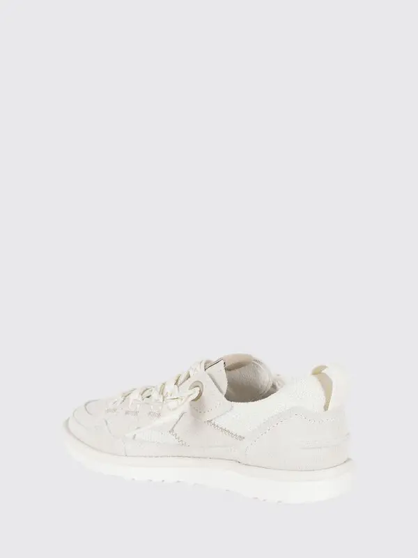 UGG Minimel Suede And Mesh Sneakers - Beige