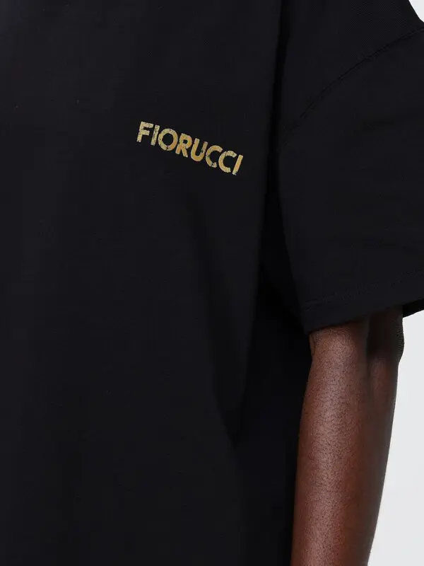 Fiorucci Printed Cotton T-shirt Dress