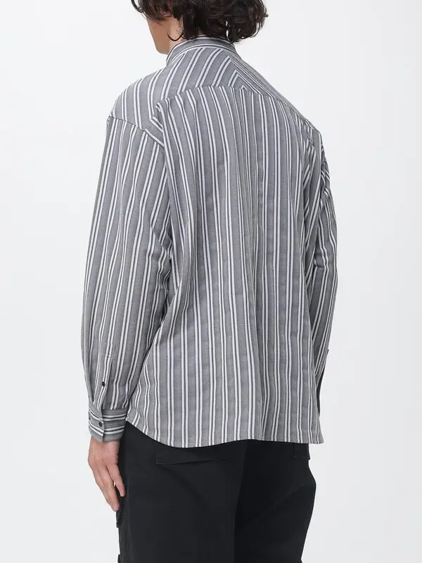 Oakley Fgl Fuel Ls Shirts 6.0 Striped Polyester Shirt - Grey 1