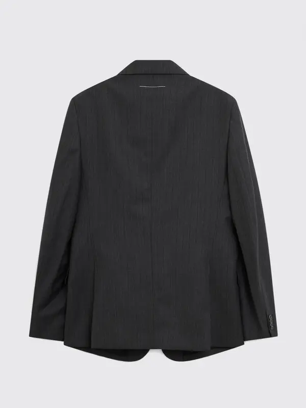 MAISON MARGIELA Virgin Wool And Cotton Single-breasted Blazer