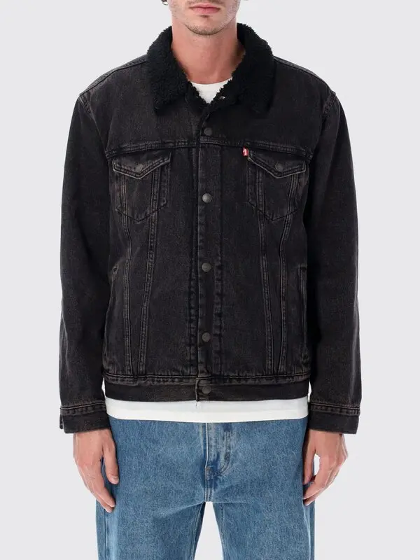 LEVI'S Classic Denim Trucker Jacket - Black