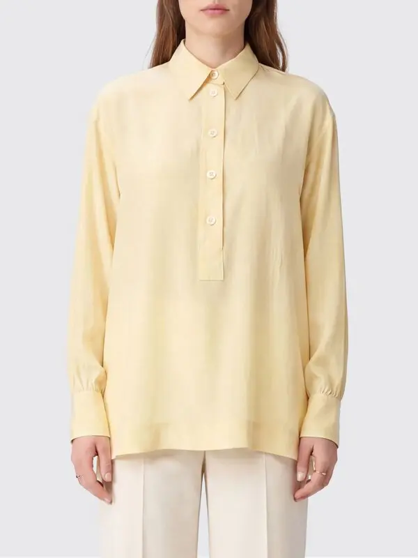 GRIFONI Classic Collar Shirt - Yellow