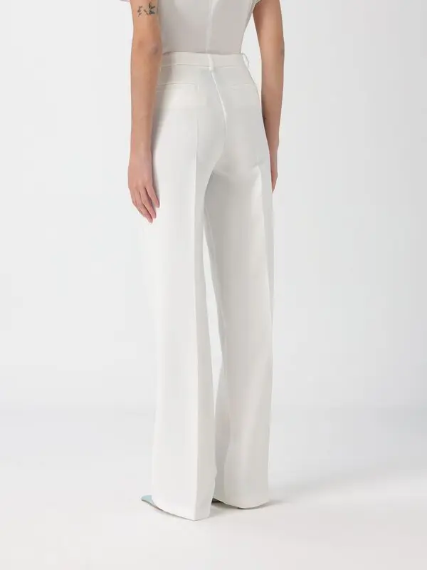 Pinko Tailored Wide-leg Trousers - White