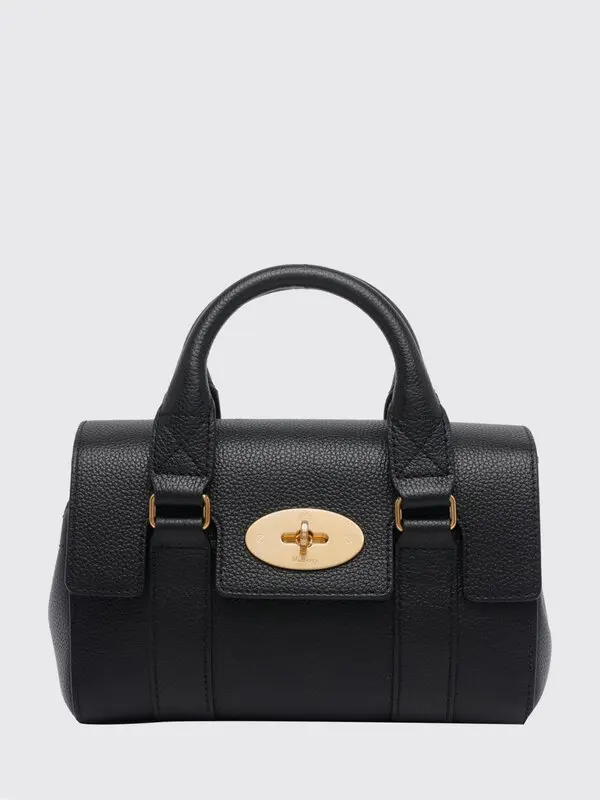 Mulberry Grained Leather Bag - Black