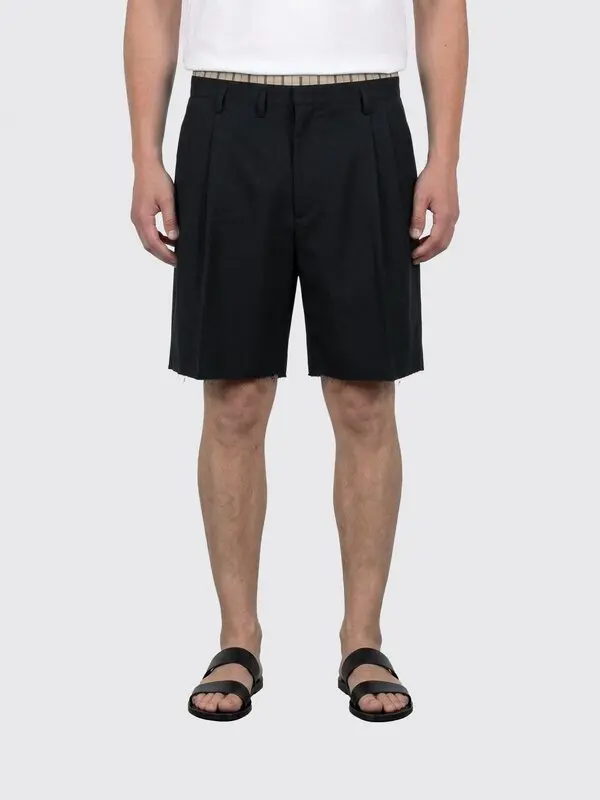 MAISON MARGIELA Tailored Wool Shorts - Black