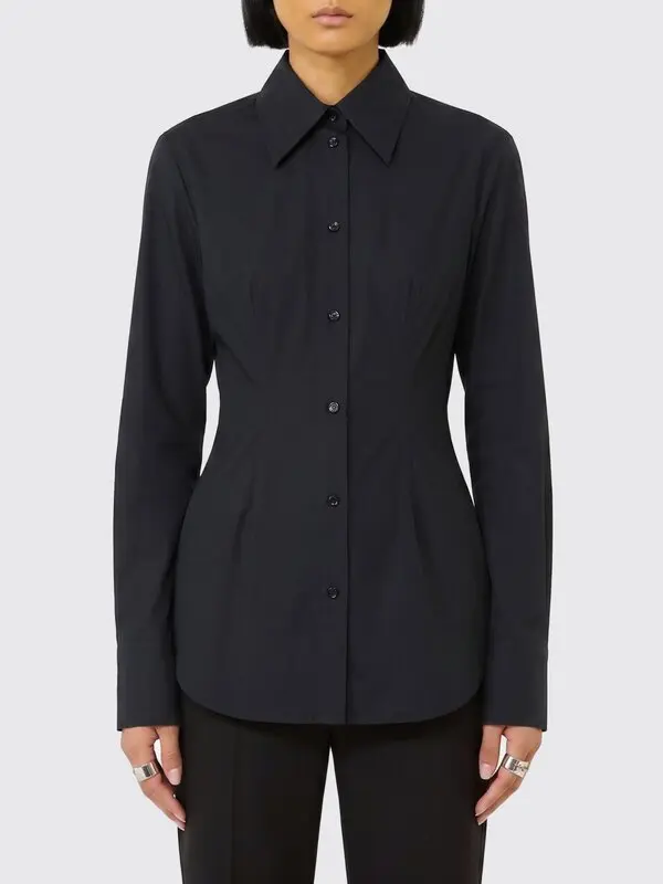 Sportmax Cotton Poplin Shirt - Black
