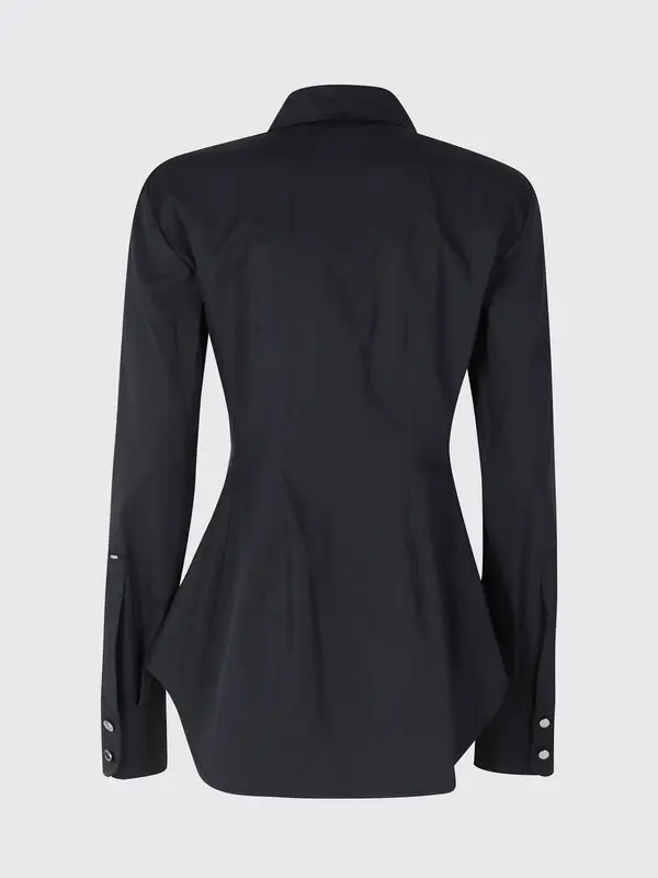 Sportmax Cotton Poplin Shirt - Black