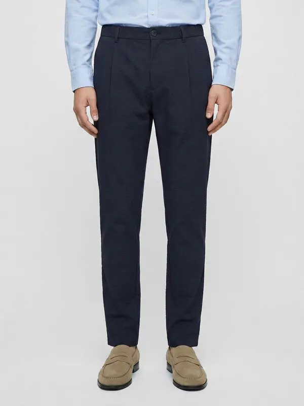 Herno Hero Gabardine Chino Trousers - Blue