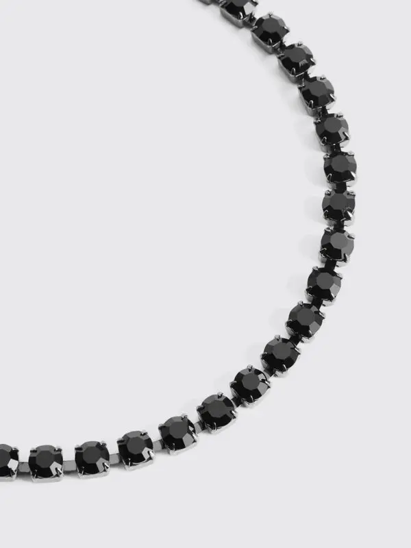 Dsquared2 Brass Necklace With Crystals
