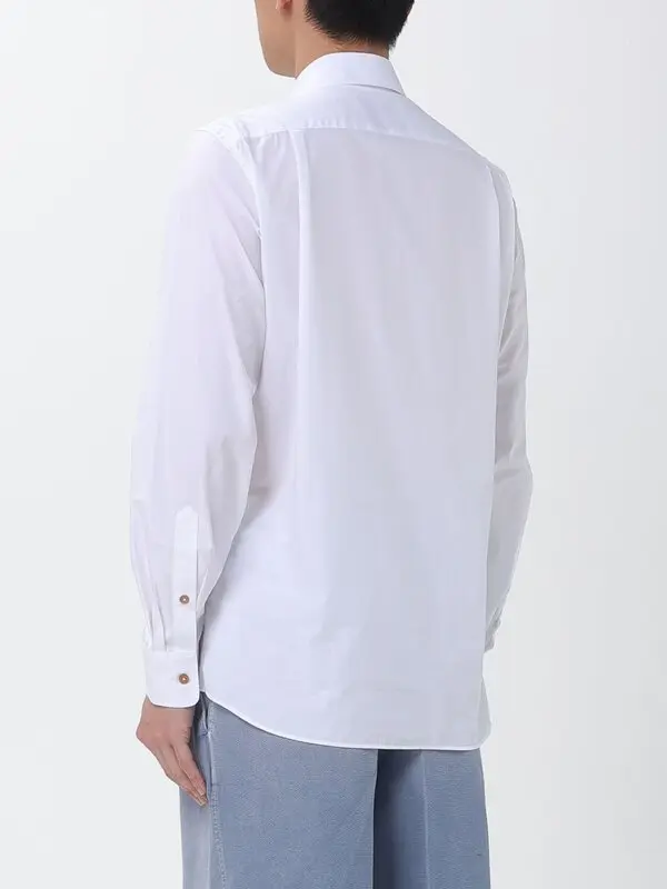 VIVIENNE WESTWOOD Two Button Krall Cotton Shirt - White