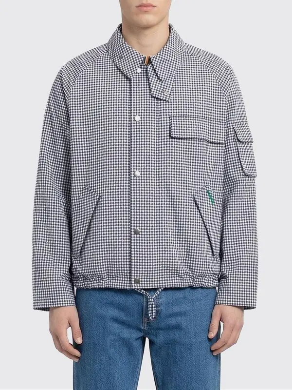 Barbour Plaid Cotton Shirt Jacket