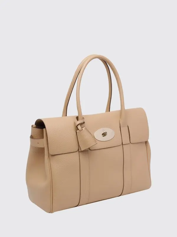 Mulberry Bayswater Grained Leather Handbag