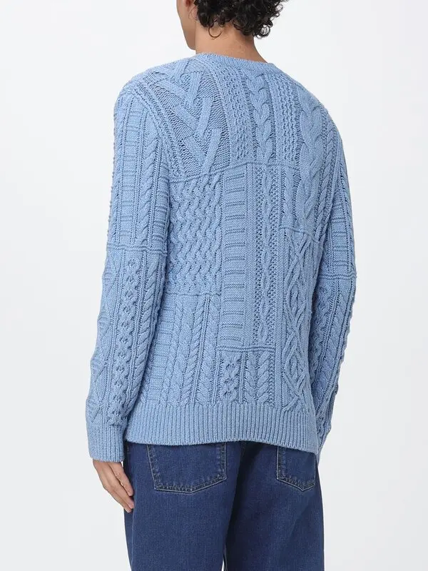 Polo Ralph Lauren Crewneck Sweater With American Flag Detail