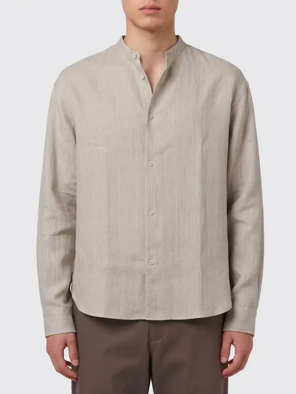 Jacquemus Linen Blend Basic Shirt