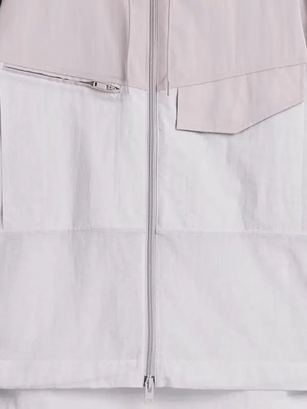 Y3 Nylon And Cotton Blend Windbreaker Jacket