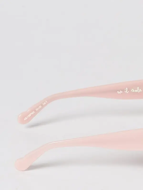 Fiorucci Heart-shaped Acetate Sunglasses - Pink