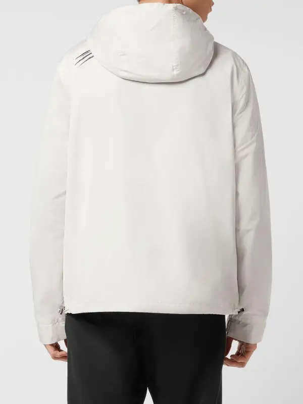PLEIN SPORT Hooded Windbreaker Jacket - Beige