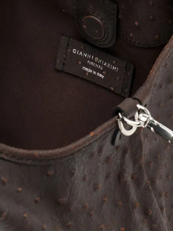 GIANNI CHIARINI Textured Leather Handbag