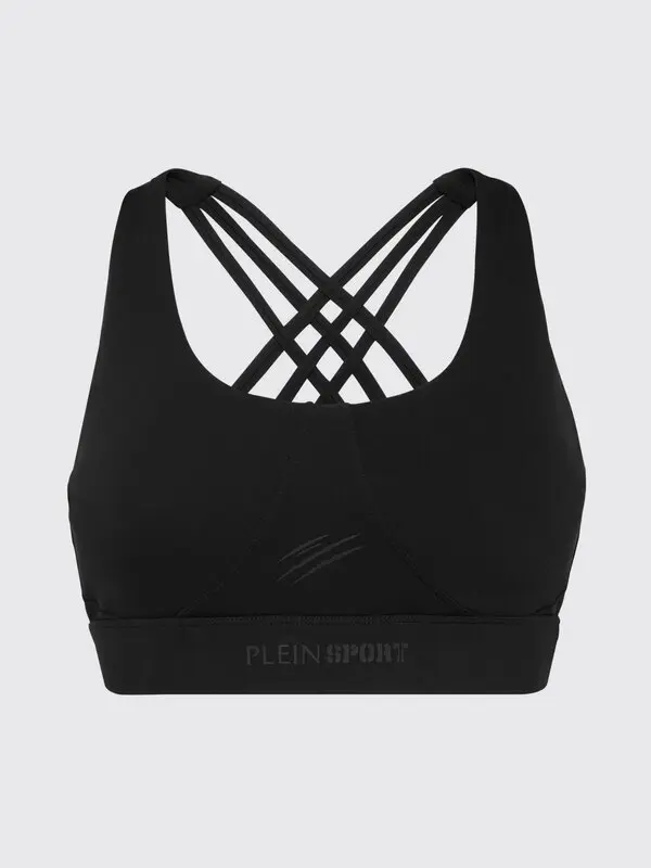 PLEIN SPORT Cropped Sports Top