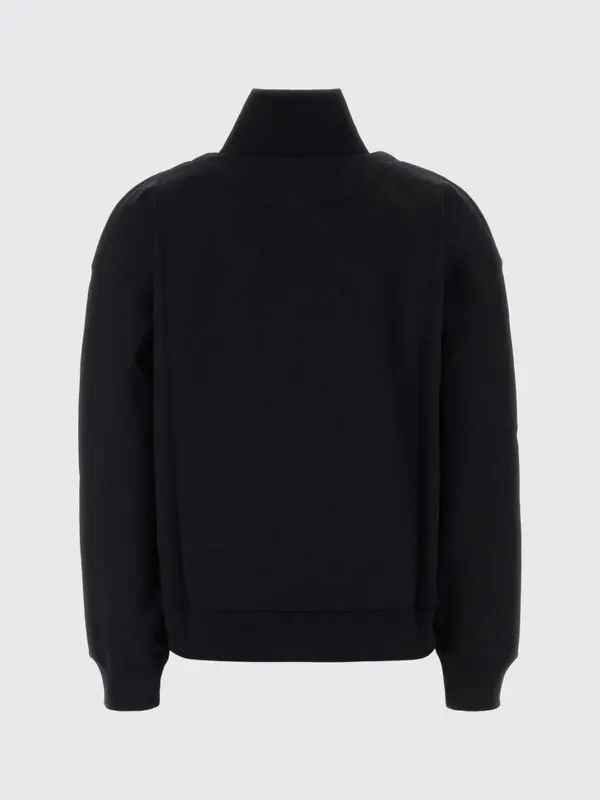 Maison Kitsuné Cotton Sweatshirt With Logo Detail - Black