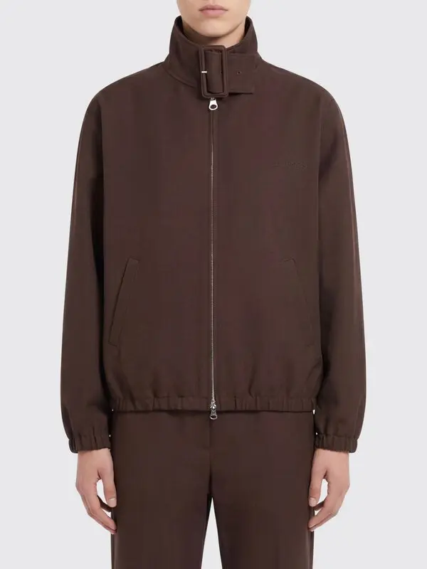 COURREGES Cotton Jacket - Cocoa