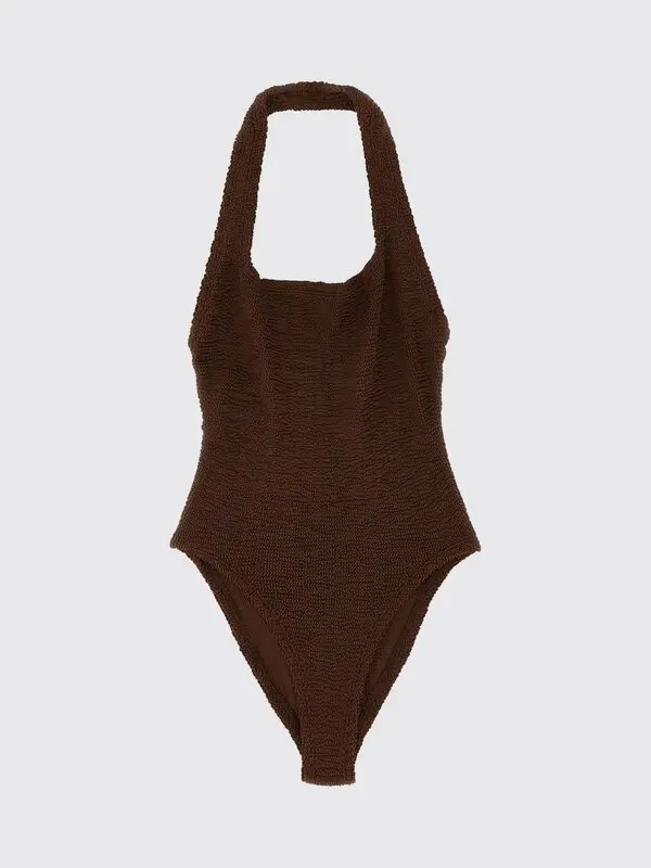 Hunza G Square Neck One-piece Swimsuit