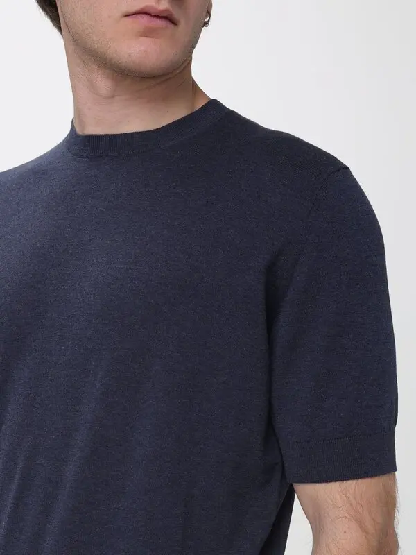 LARDINI Cotton Crew Neck Sweater