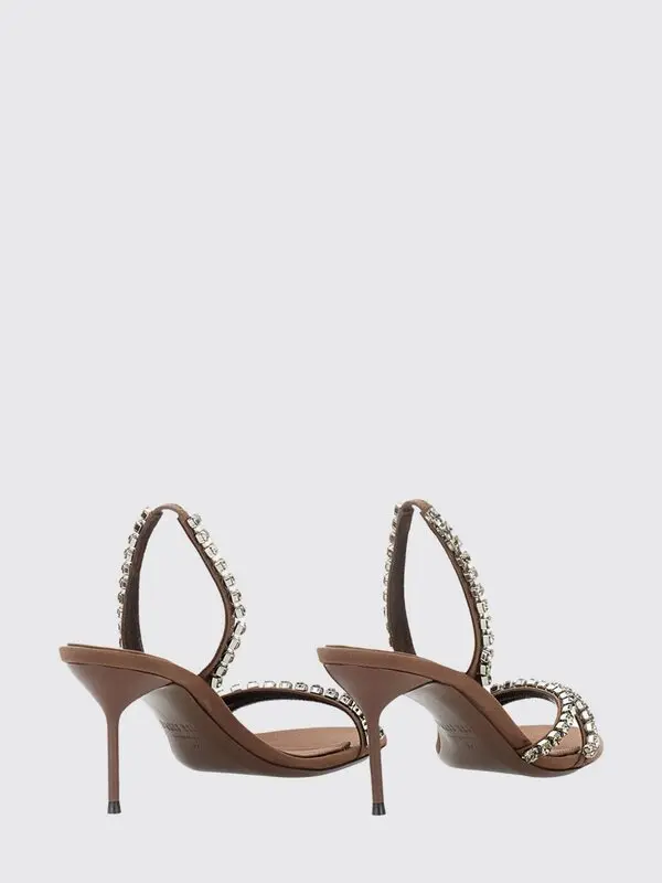 Paris Texas Satin Slingback Diamond With Rhinestones