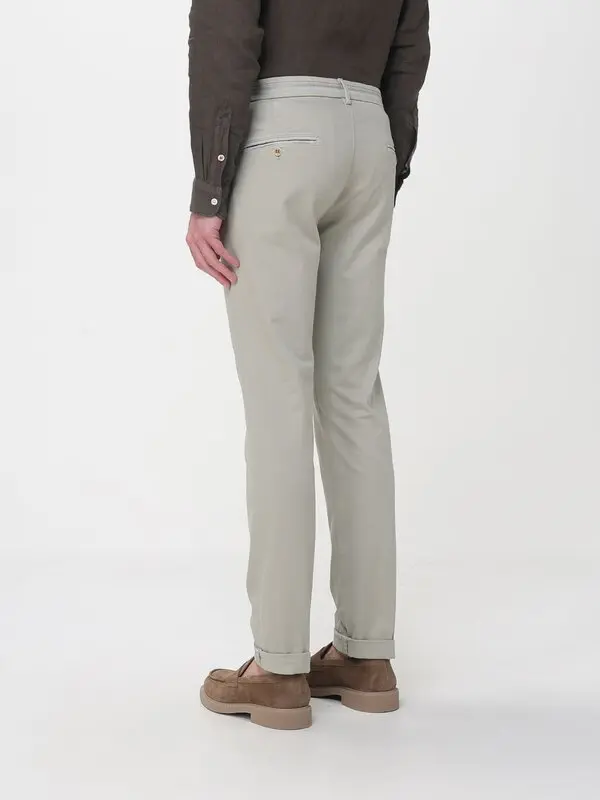 MASON'S Cotton And Wool Blend Chino Trousers