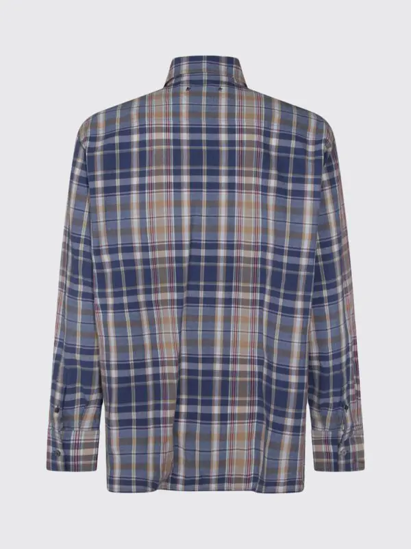 GOLDEN GOOSE Check Cotton Casual Shirt