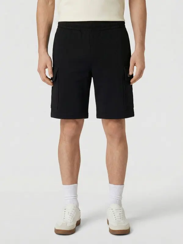 Lacoste Fleece Cotton Cargo Shorts
