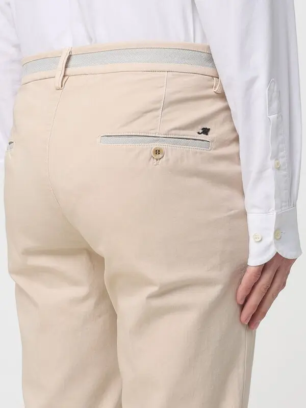 MASON'S Stretch Cotton Chino Trousers