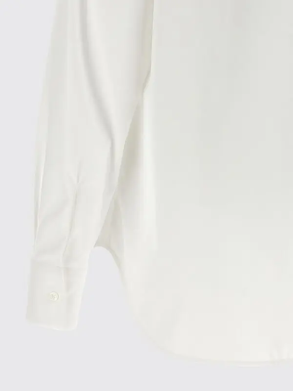 Ermanno Scervino Cotton Shirt With Lace Inserts