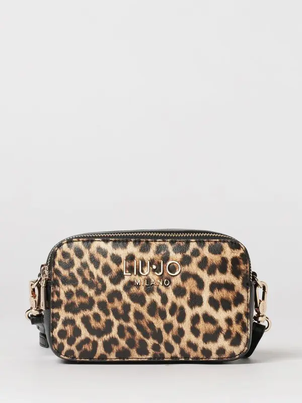Liu Jo Animal Print Synthetic Leather Mini Crossbody Bag