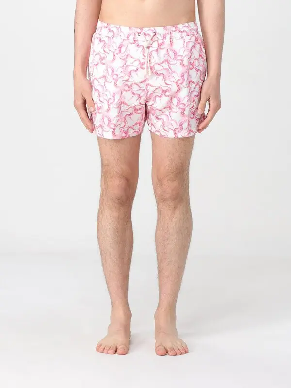 KAMPOS Printed Swim Shorts - Pink